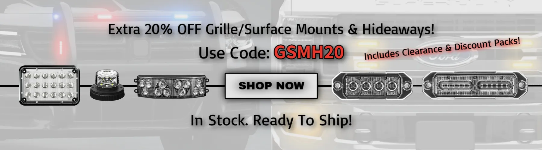 LED Police Lights, Emergency & Warning Light Bars | STL