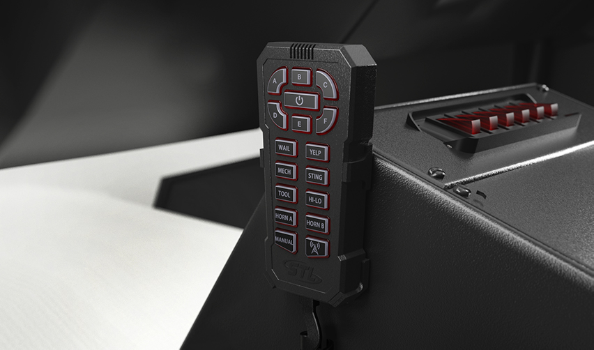 Vireo Handheld 100 Watt Siren & Control Box - S-VR100 | STL