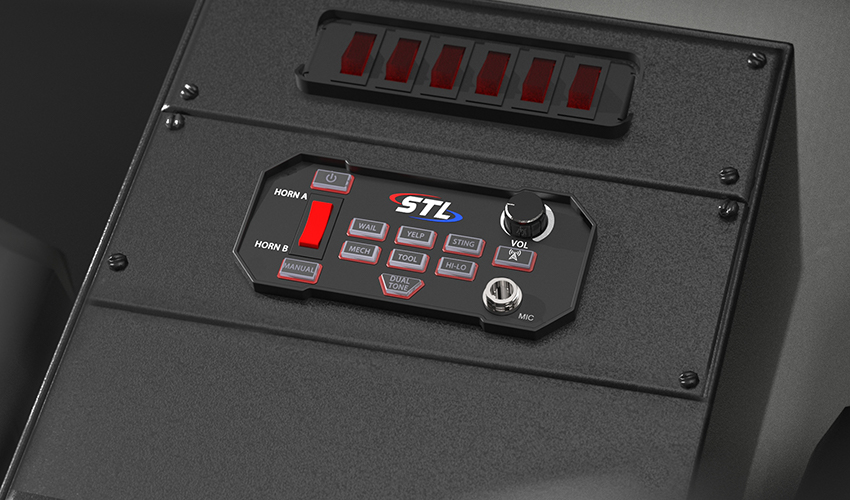 Boss 200 Watt Dual Tone Police Siren - S-BDT200 | STL